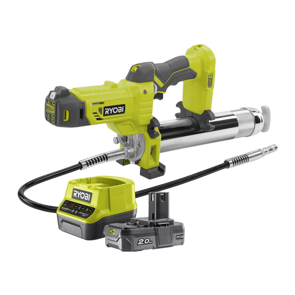 Ryobi ONE+ Grease Gun 18V R18GG-120 2.0Ah Kit