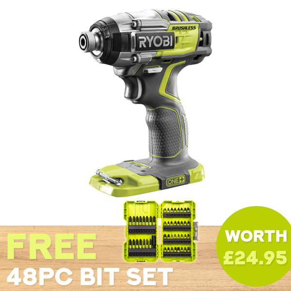 Ryobi Impact Drill Set • 18V • R18IDBL-0 | Direct Powertools