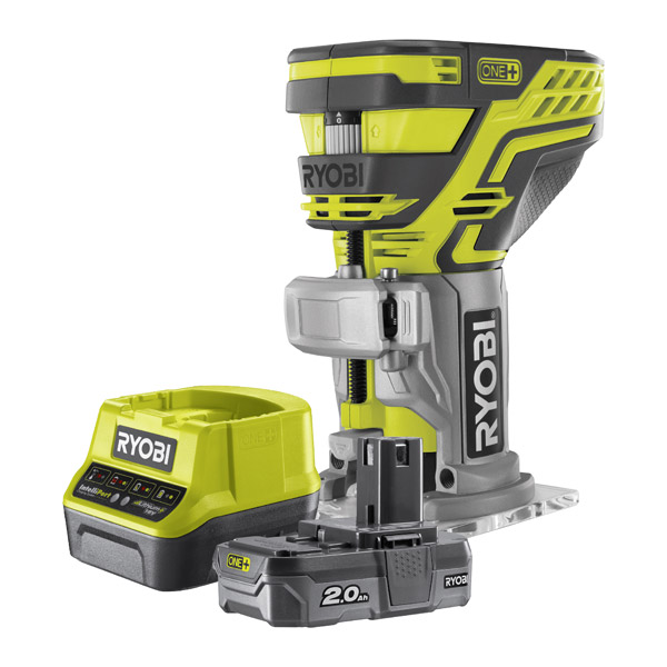 Ryobi ONE+ Trim Router 18V R18TR-120 2.0Ah Kit