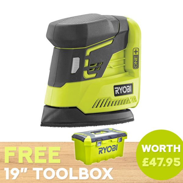 Ryobi ONE+ Palm Sander 18V R18PS-0 Tool Only
