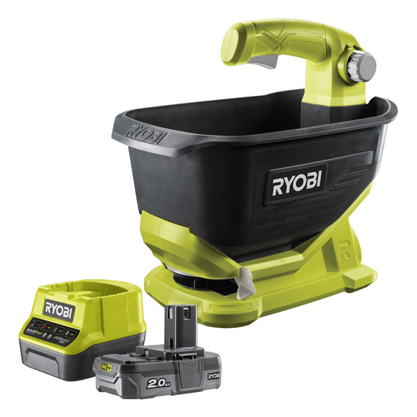 Ryobi ONE+ Lawn Seed Spreader 18V OSS1800-120 2.0Ah Kit